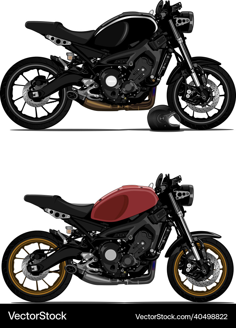 Sport bike Royalty Free Vector Image - VectorStock