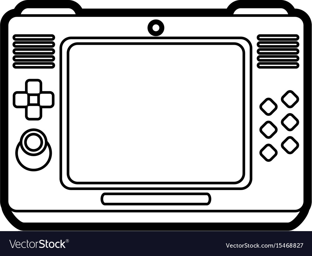 Console Royalty Free Vector Image - VectorStock