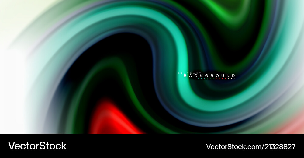 Fluid liquid mixing colors concept on light grey Vector Image
