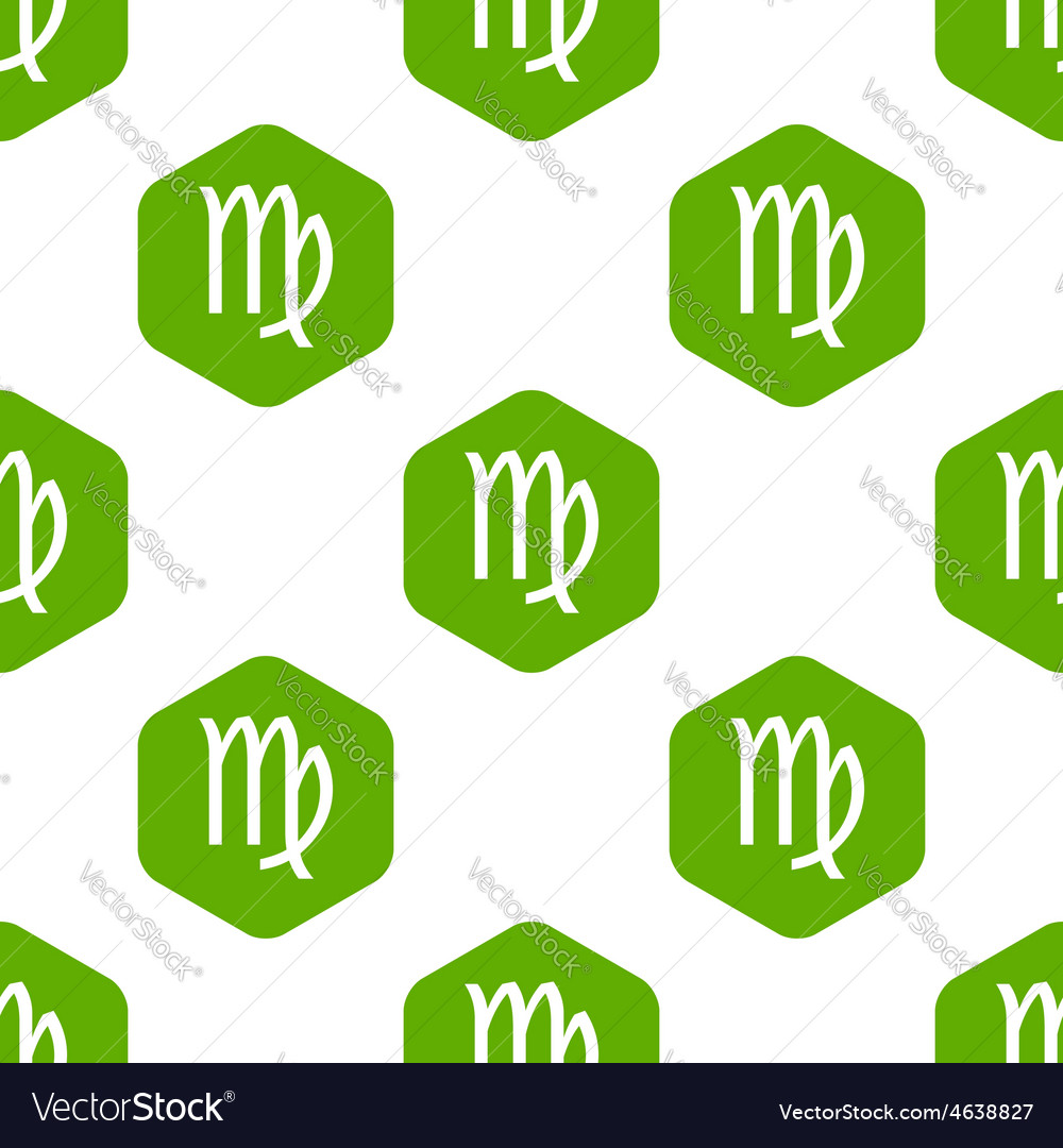 Virgo pattern Royalty Free Vector Image - VectorStock