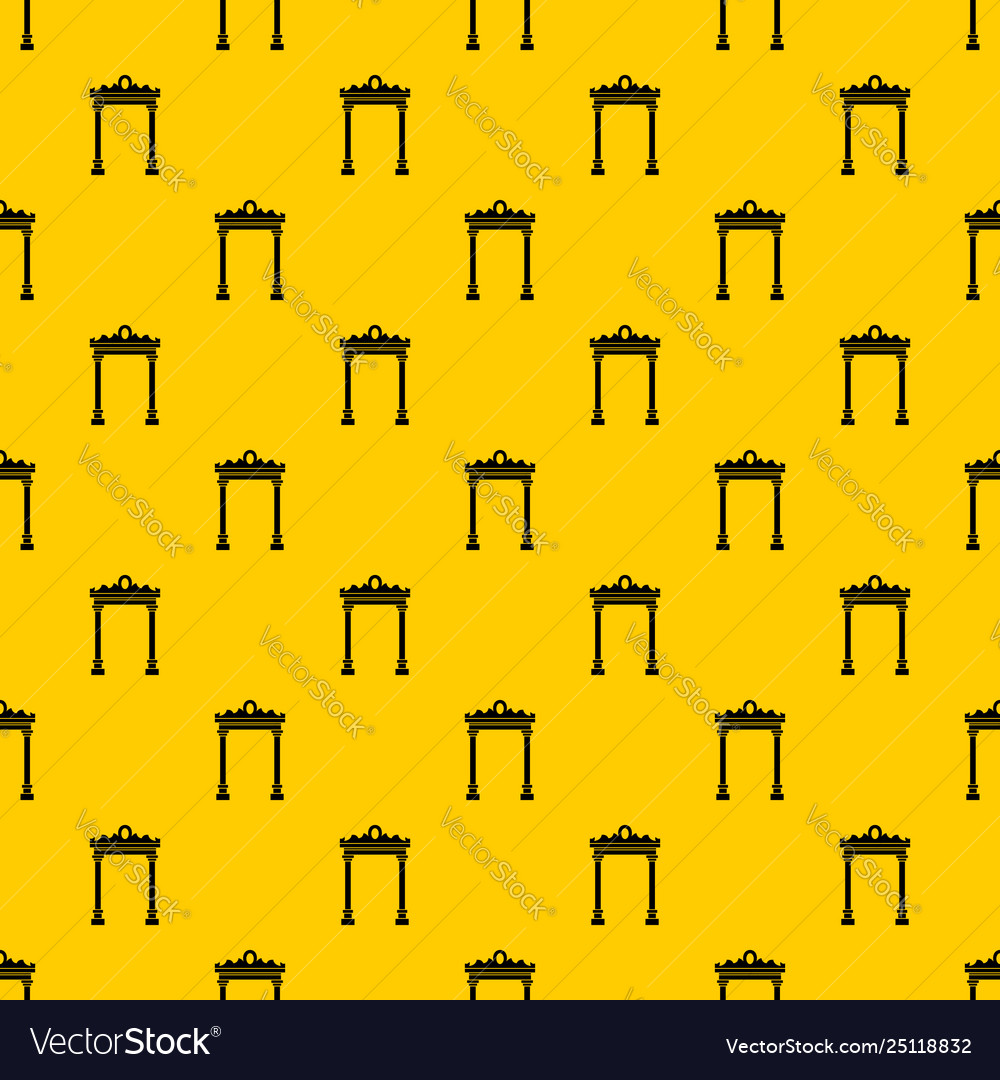 Arch pattern Royalty Free Vector Image - VectorStock