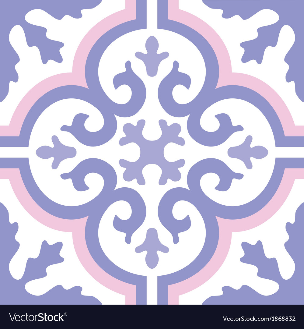 Moroccan tile Royalty Free Vector Image - VectorStock