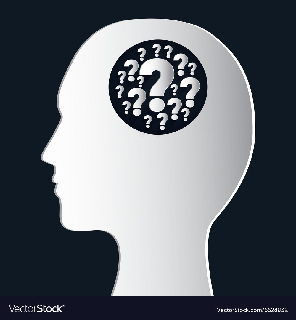 Question mark and solutions Royalty Free Vector Image