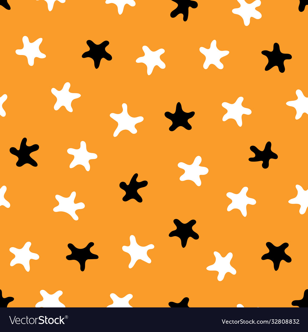 Seamless stars pattern Royalty Free Vector Image