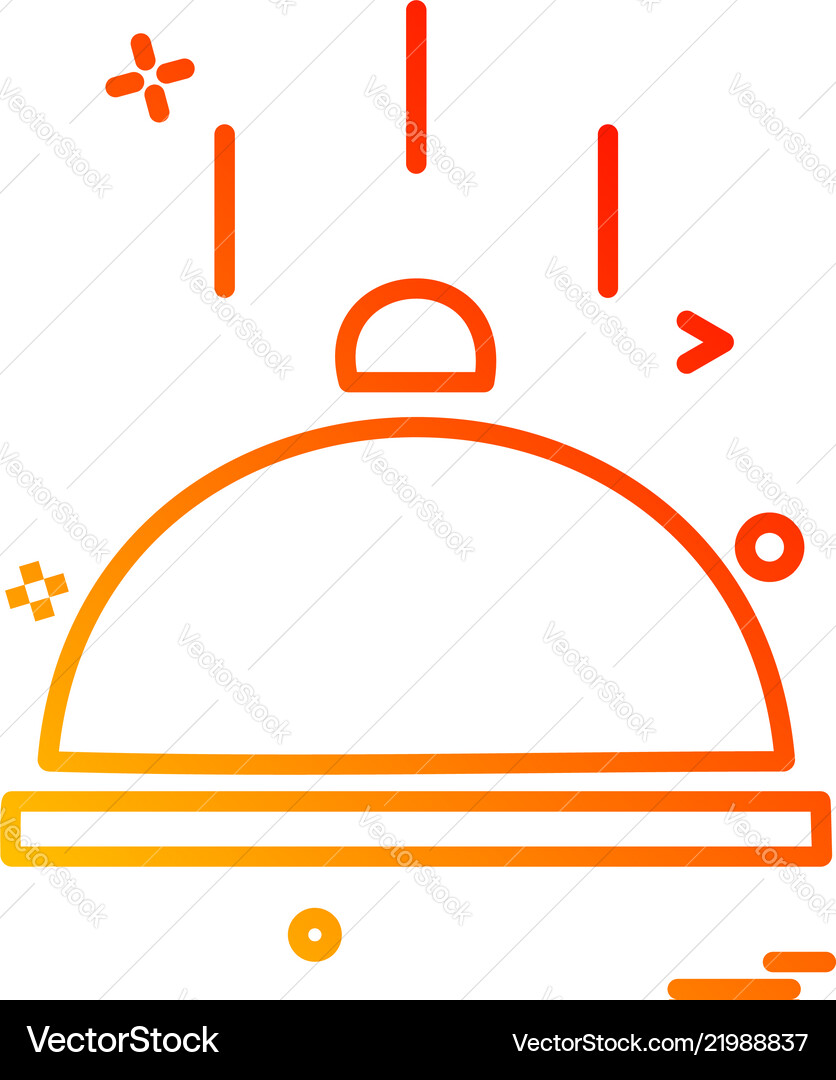 Catering food icon design Royalty Free Vector Image