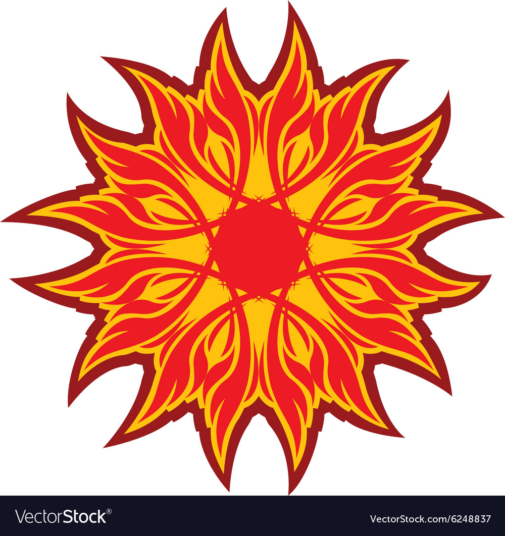 Sun Royalty Free Vector Image - VectorStock