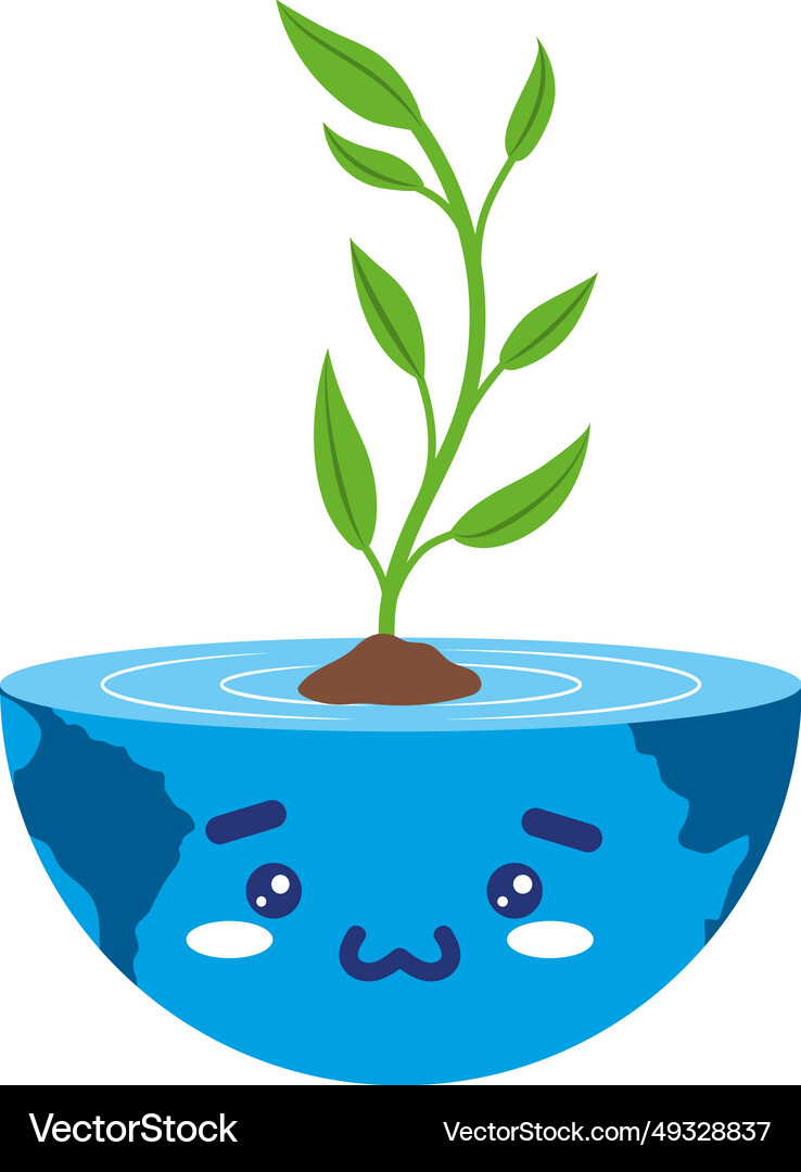 Water day ecology design Royalty Free Vector Image