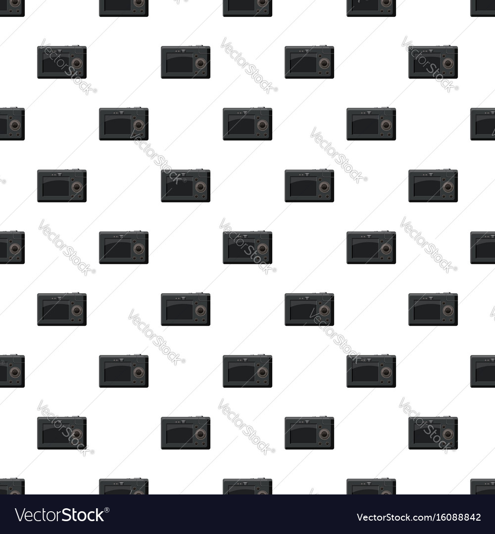Camera display pattern Royalty Free Vector Image