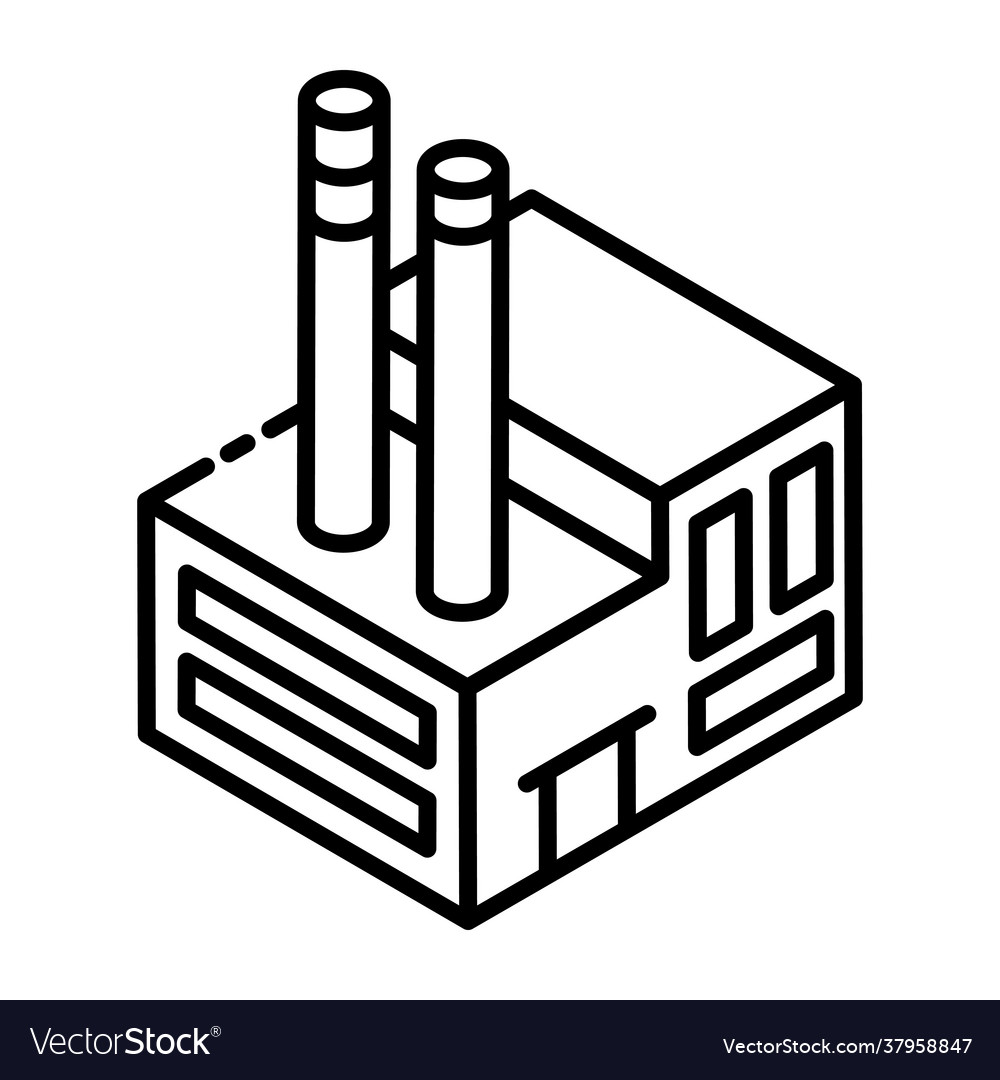 Factory Royalty Free Vector Image - VectorStock