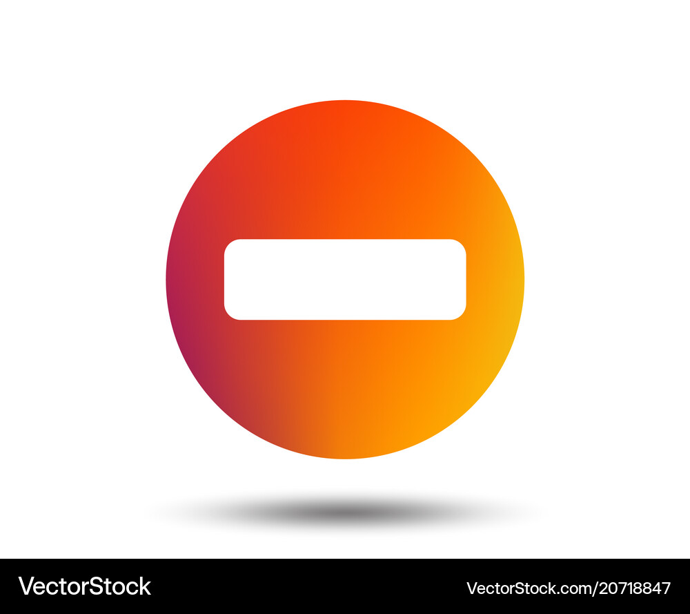 Stop sign icon prohibition symbol Royalty Free Vector Image