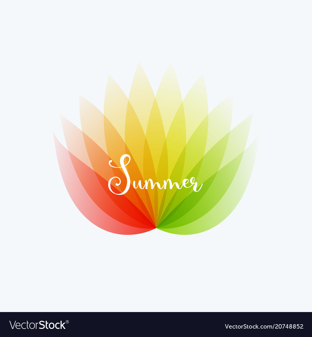 Abstract design colourful elements Royalty Free Vector Image