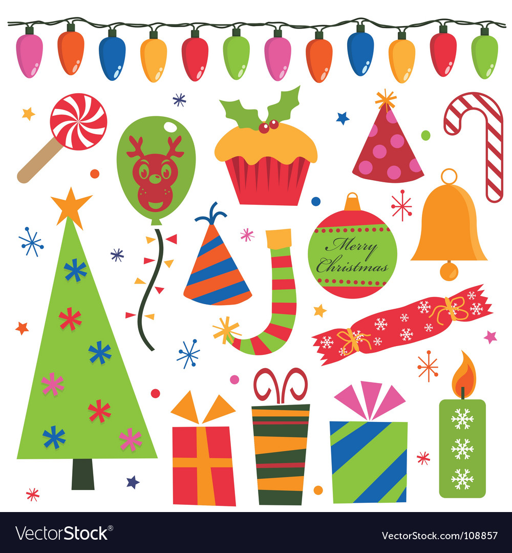 Christmas party Royalty Free Vector Image - VectorStock