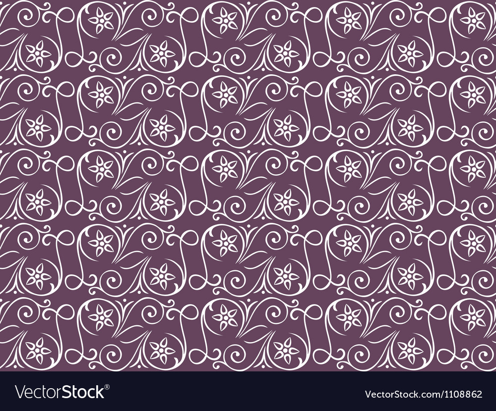 Seamless lilac pattern Royalty Free Vector Image