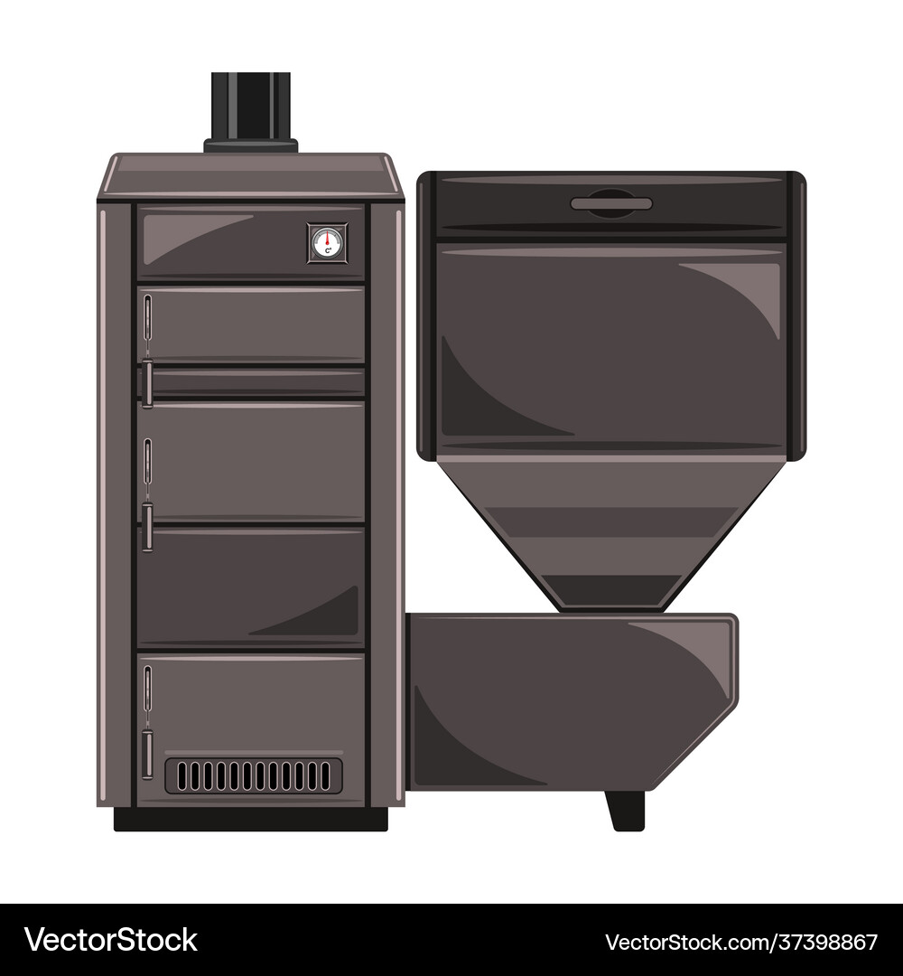 Boiler iconcartoon icon isolated Royalty Free Vector Image