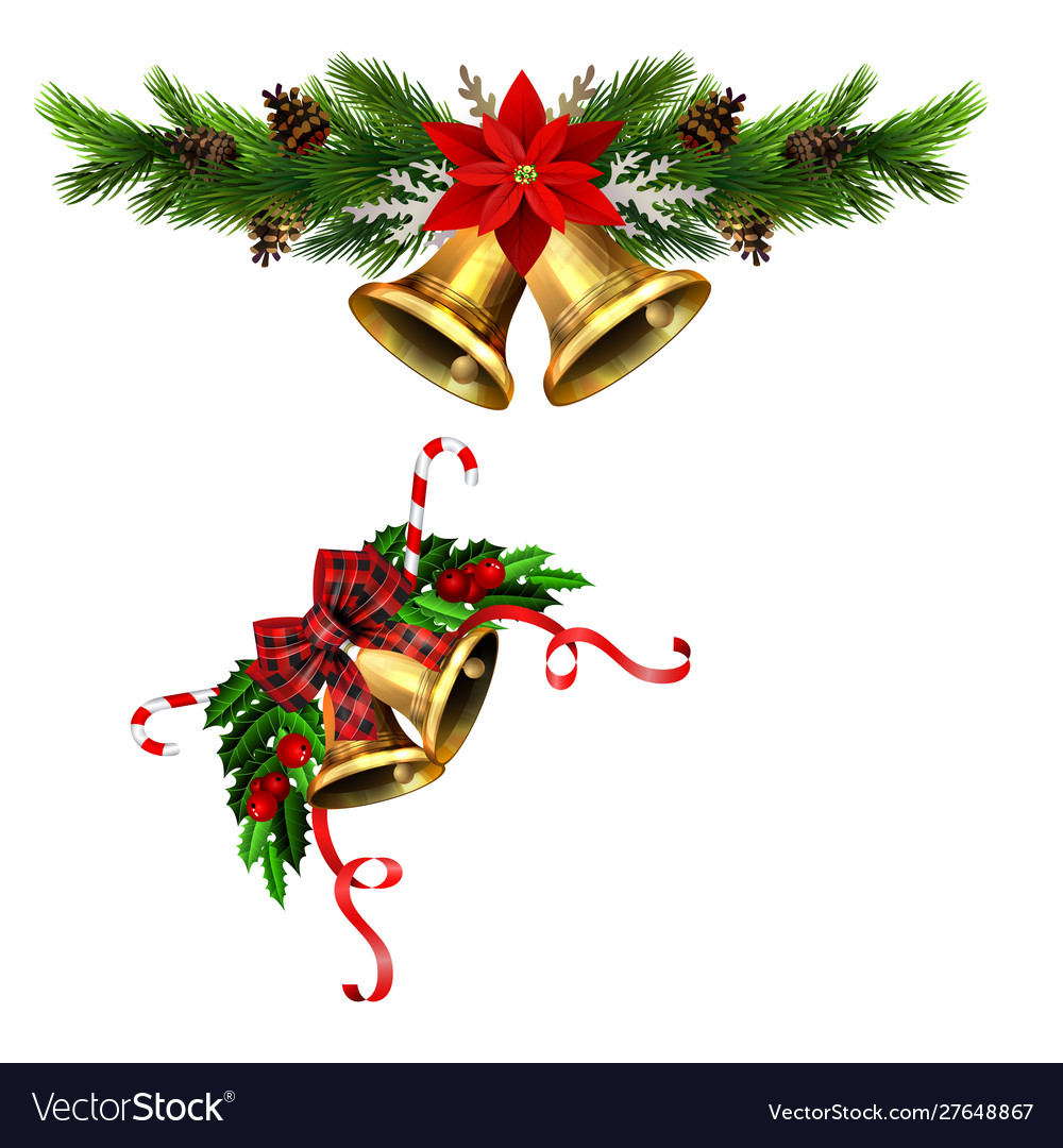 Christmas elements for your designs Royalty Free Vector