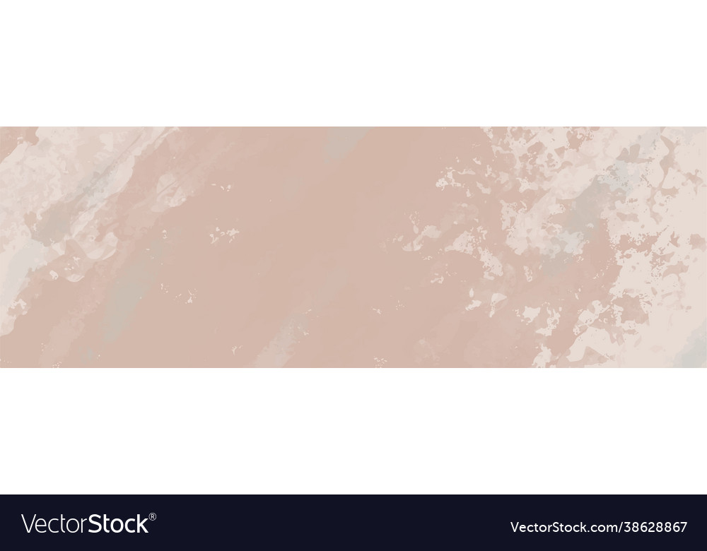 Pink and earth tone watercolor minimal design Vector Image