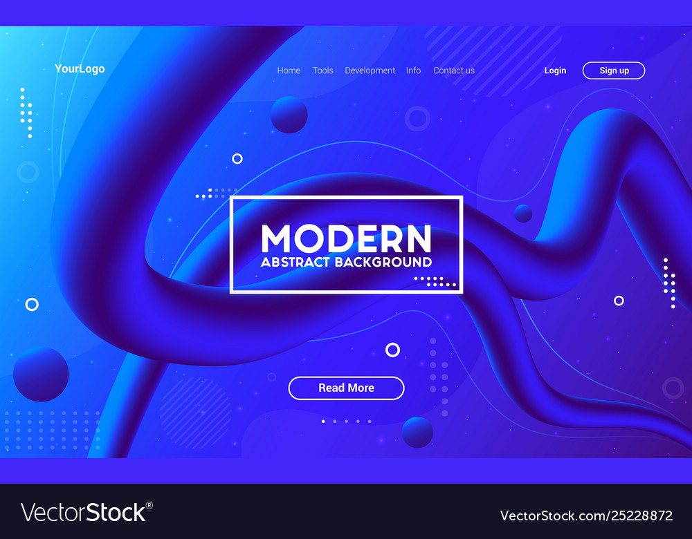 Creative design 3d flow shape Royalty Free Vector Image