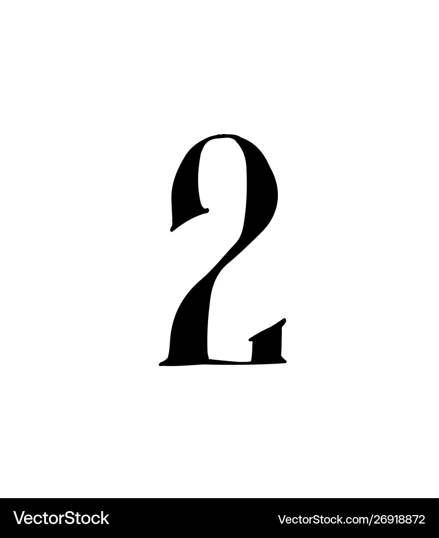 Figure 2 logo for company icon site Royalty Free Vector