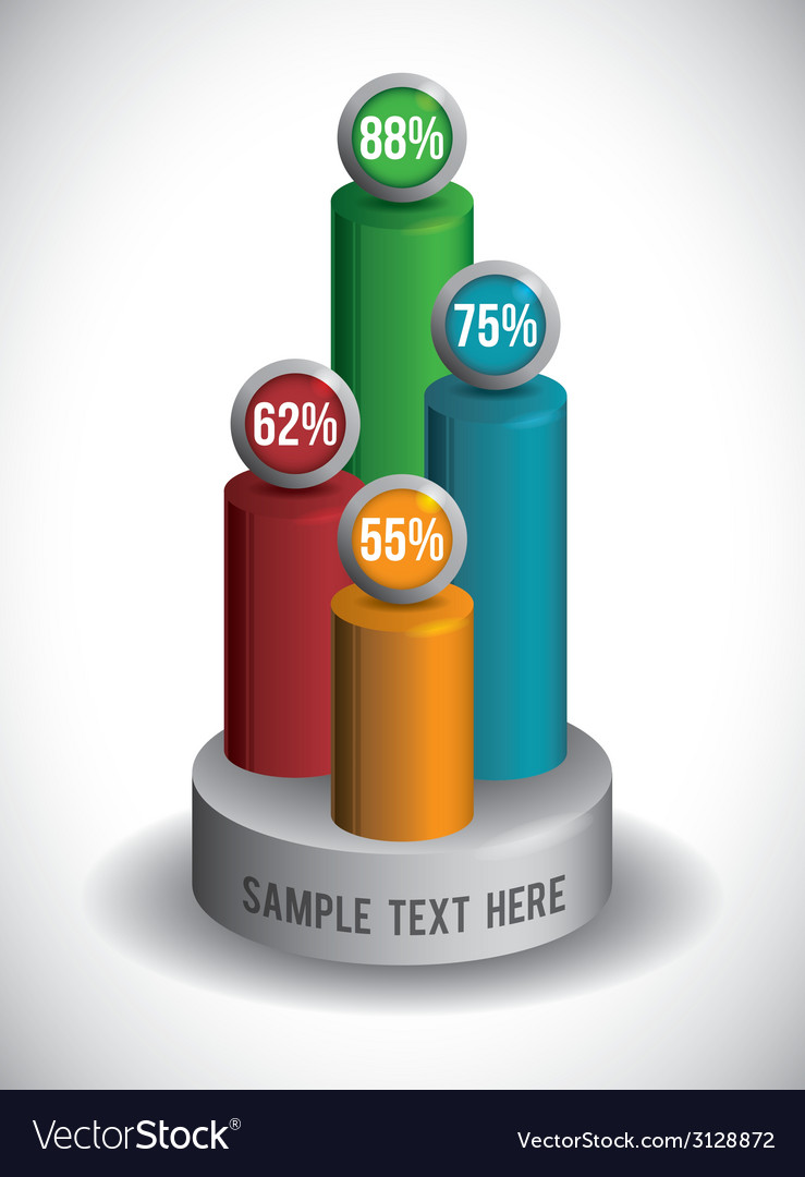 Statistics design Royalty Free Vector Image - VectorStock