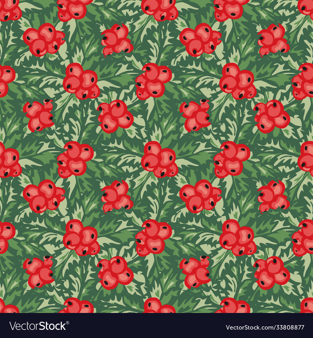 Winter seamless pattern Royalty Free Vector Image