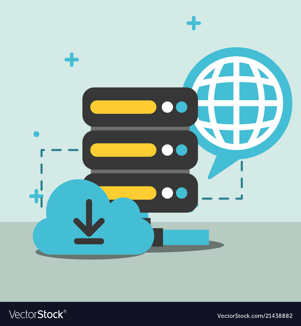 Big data concept Royalty Free Vector Image - VectorStock
