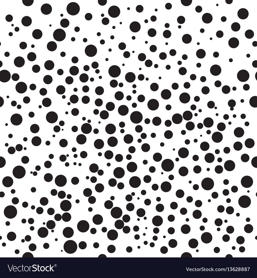 Black Circle Pattern Royalty Free Vector Image