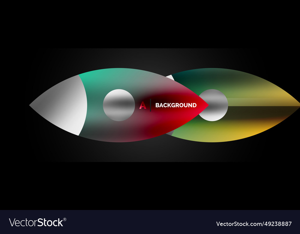 Dynamic lines geometric background visual Vector Image