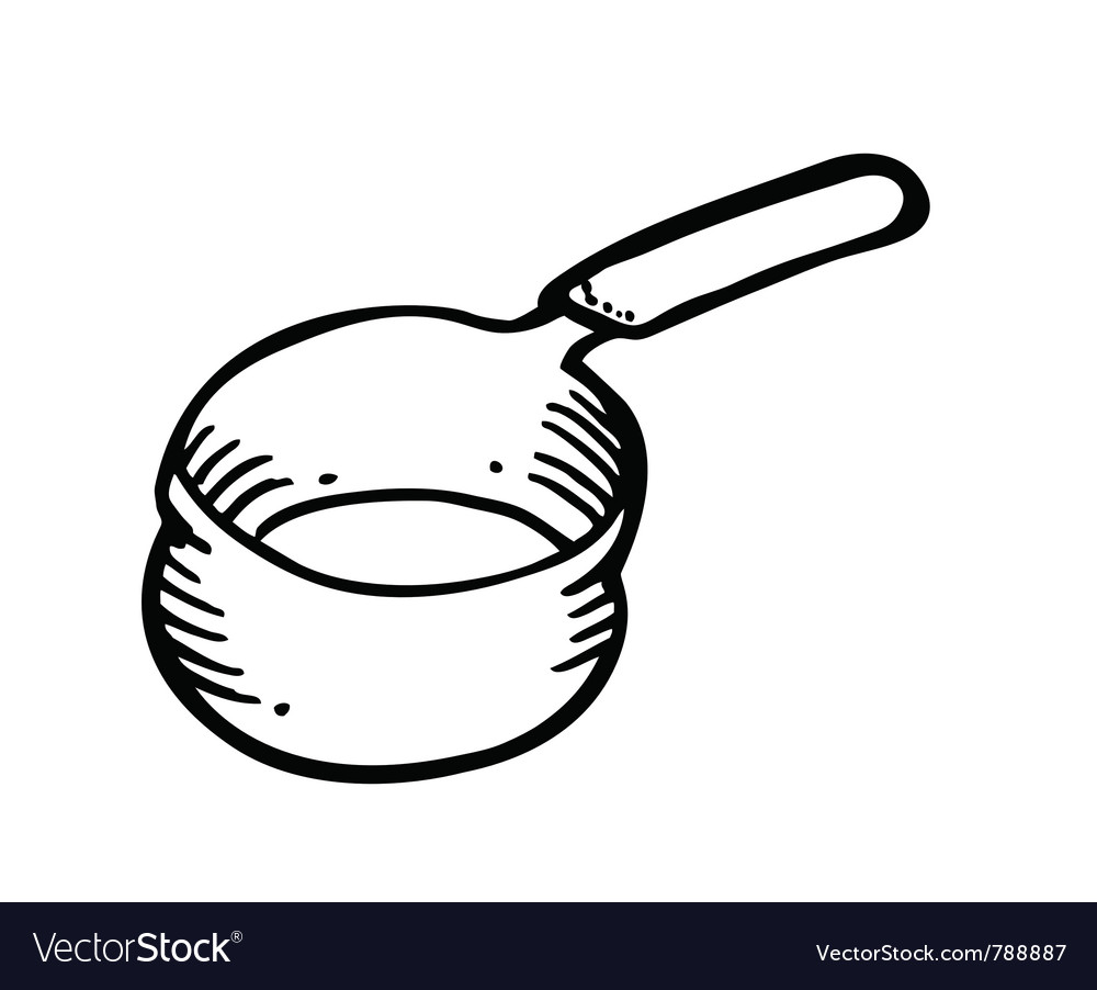 Pan doodle Royalty Free Vector Image - VectorStock