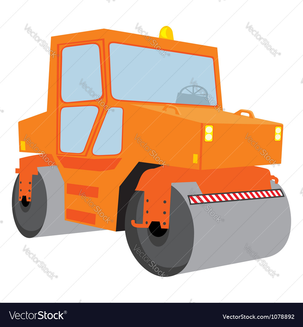 Roller machine Royalty Free Vector Image - VectorStock