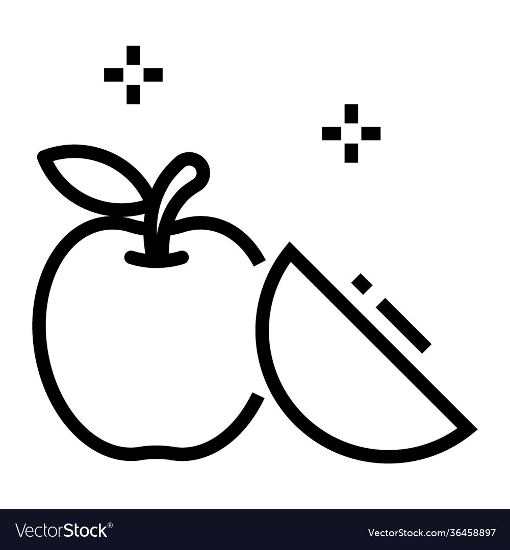 Apple Royalty Free Vector Image - VectorStock