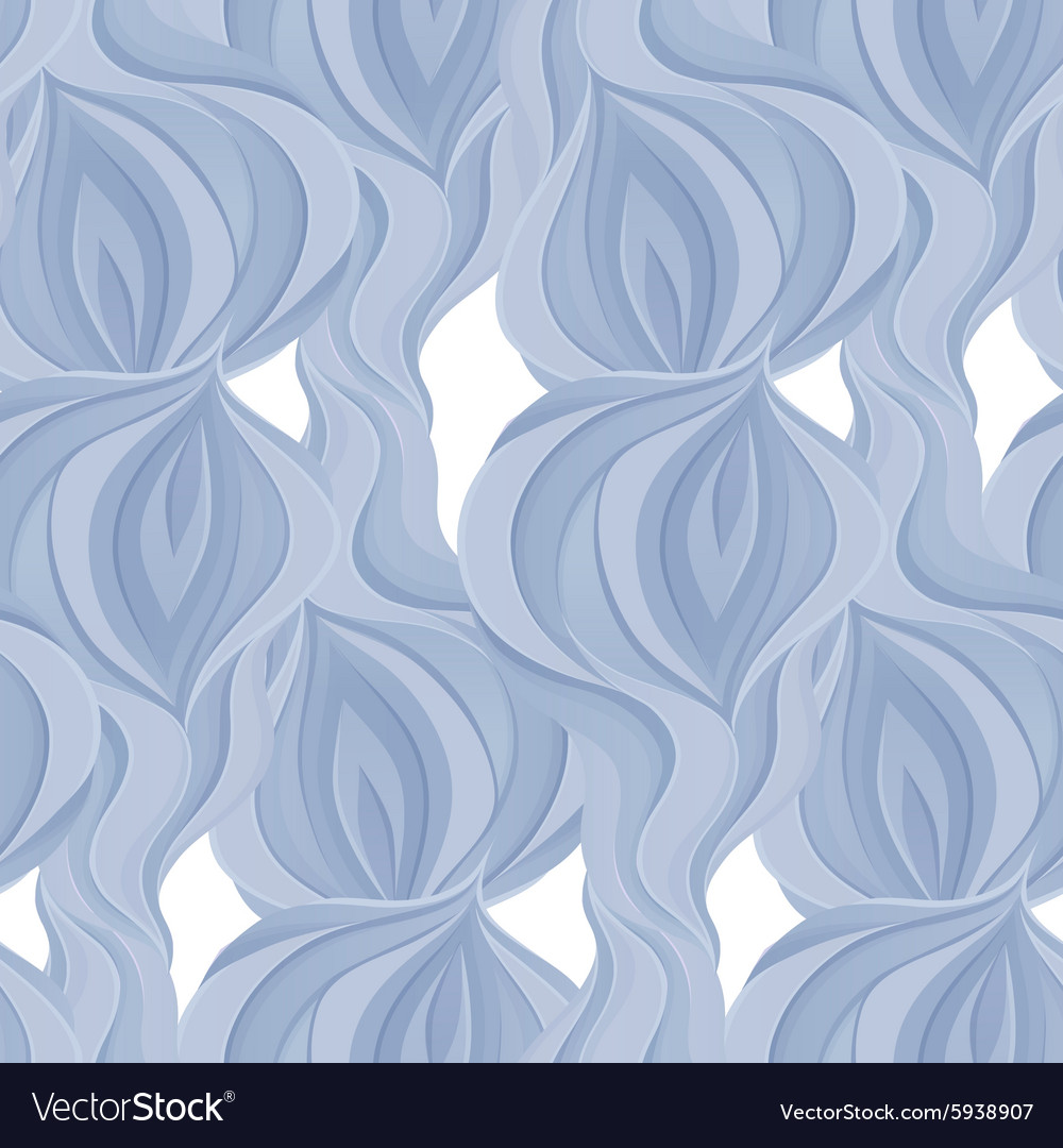 Abstract seamless blue pattern Royalty Free Vector Image