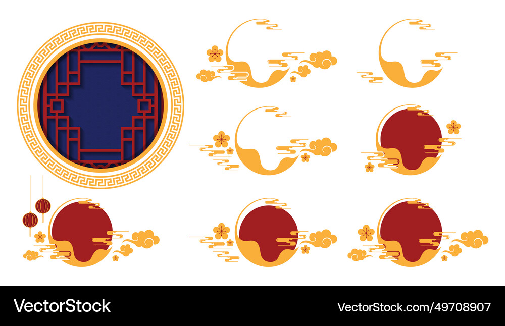 Happy chinese new year design Royalty Free Vector Image