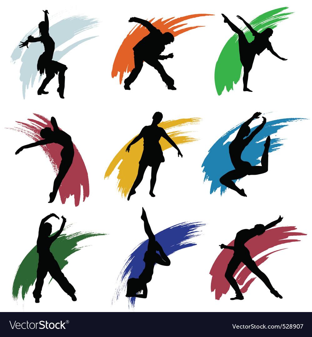 Motion people Royalty Free Vector Image - VectorStock