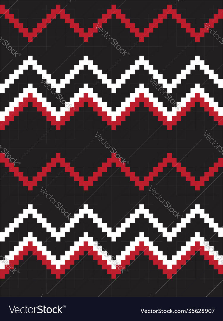 Red argyle seamless pattern background Royalty Free Vector