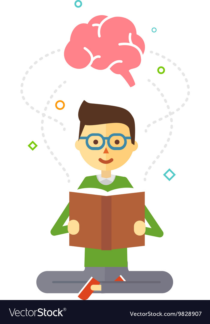 Student studying Royalty Free Vector Image - VectorStock Student studying Royalty Free Vector Image - VectorStock