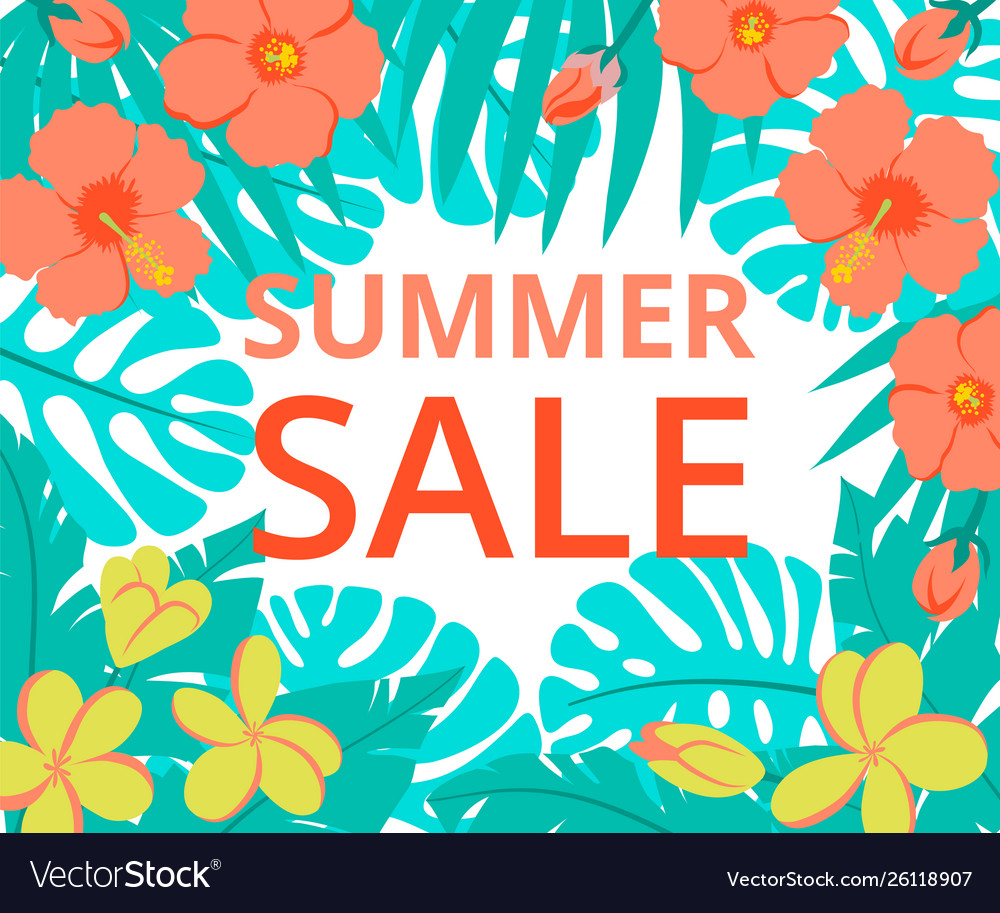 Summer background Royalty Free Vector Image - VectorStock