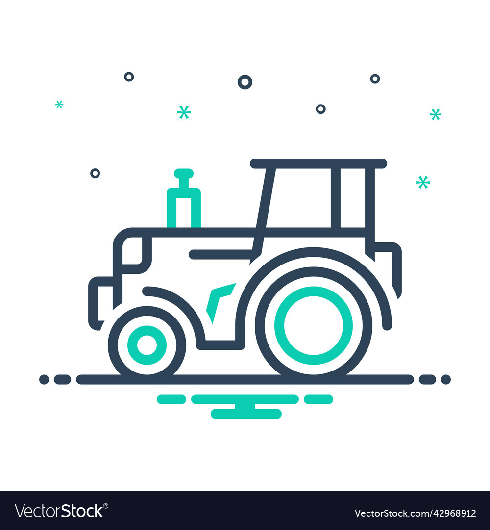 Tractor Royalty Free Vector Image - VectorStock