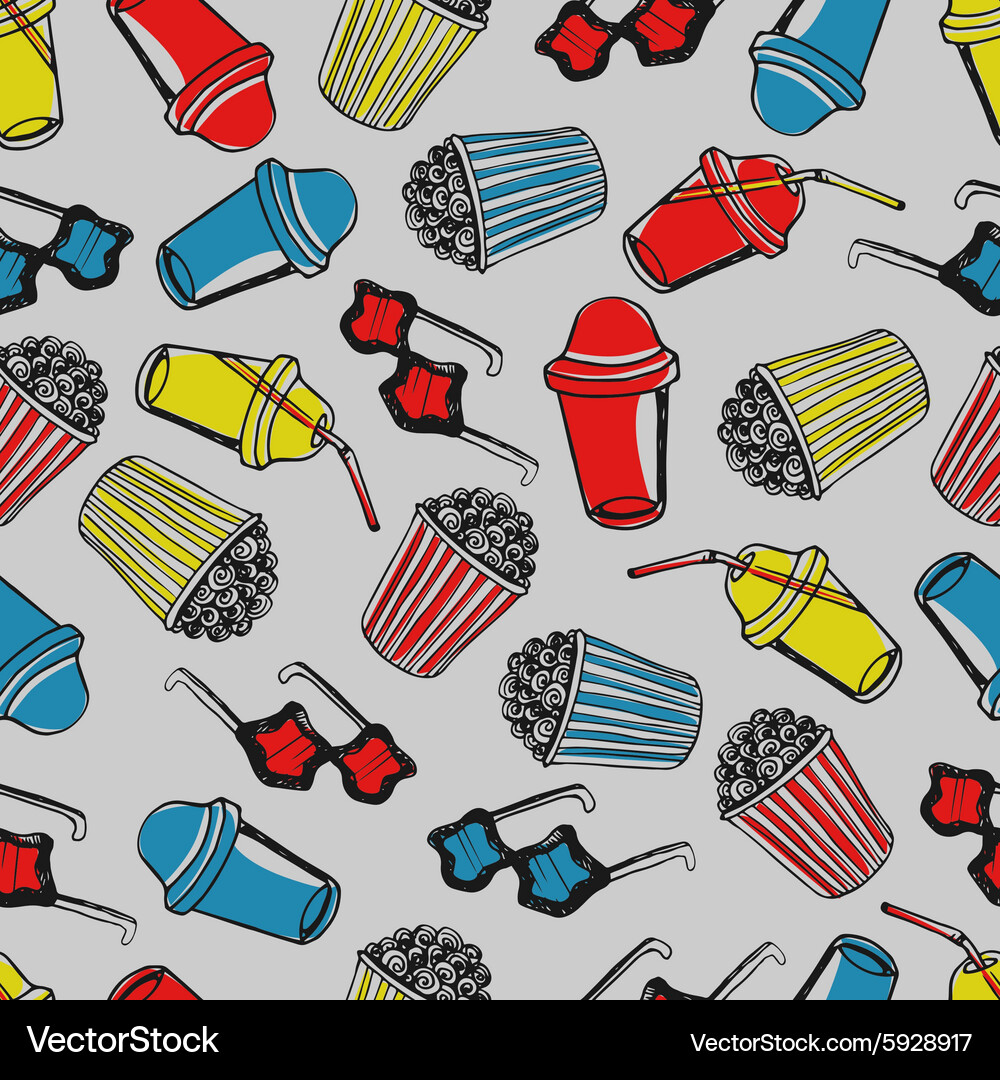 Set of cinema Royalty Free Vector Image - VectorStock