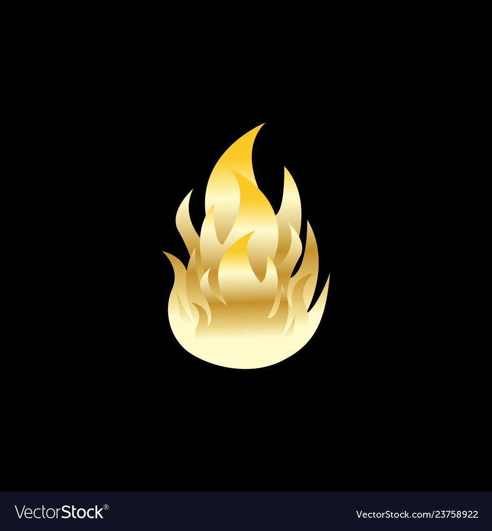 Fire tech logo Royalty Free Vector Image - VectorStock