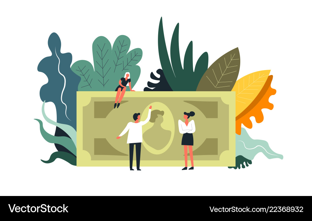 Business money and finance work teamwork Vector Image