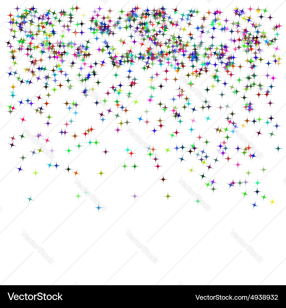 Falling confetti Royalty Free Vector Image - VectorStock