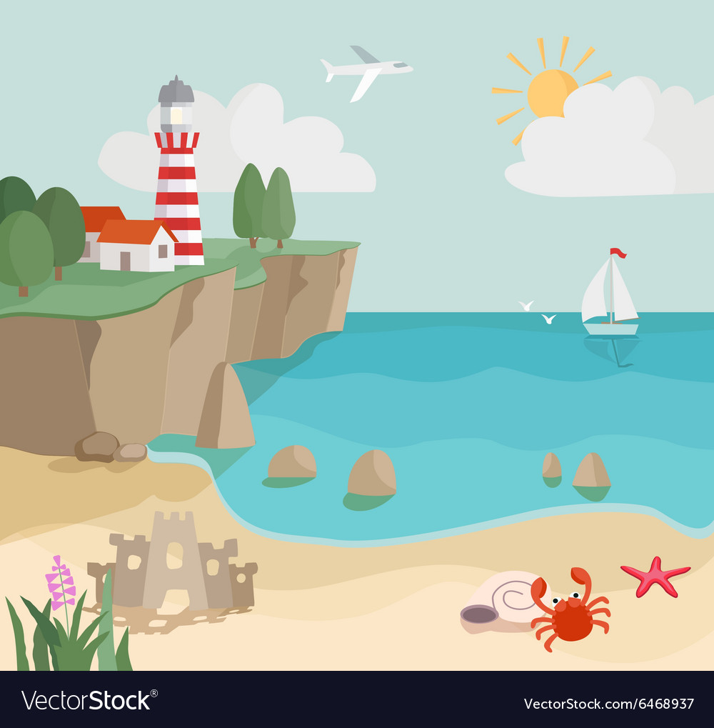 Coast Royalty Free Vector Image - VectorStock