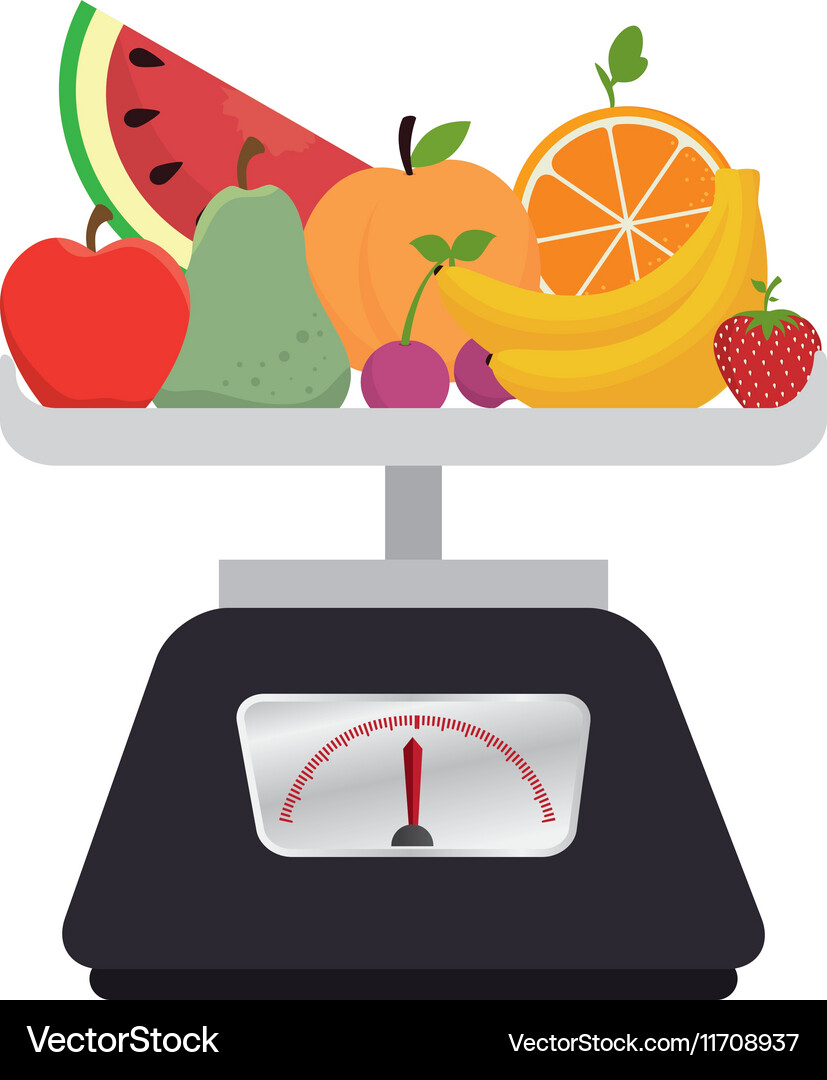 Healthy food menu isolated icon Royalty Free Vector Image
