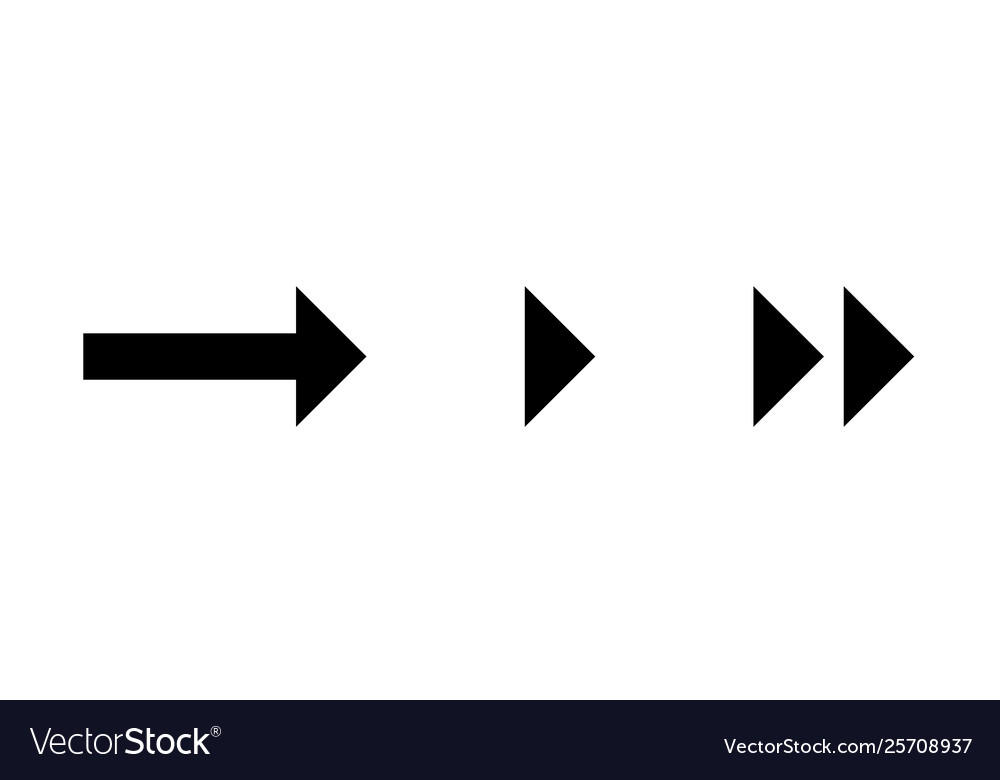 Set black arrows arrow icon Royalty Free Vector Image Set black arrows arrow icon Royalty Free Vector Image