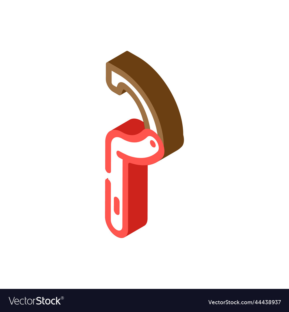 Spanner wrench isometric icon Royalty Free Vector Image Spanner wrench isometric icon Royalty Free Vector Image