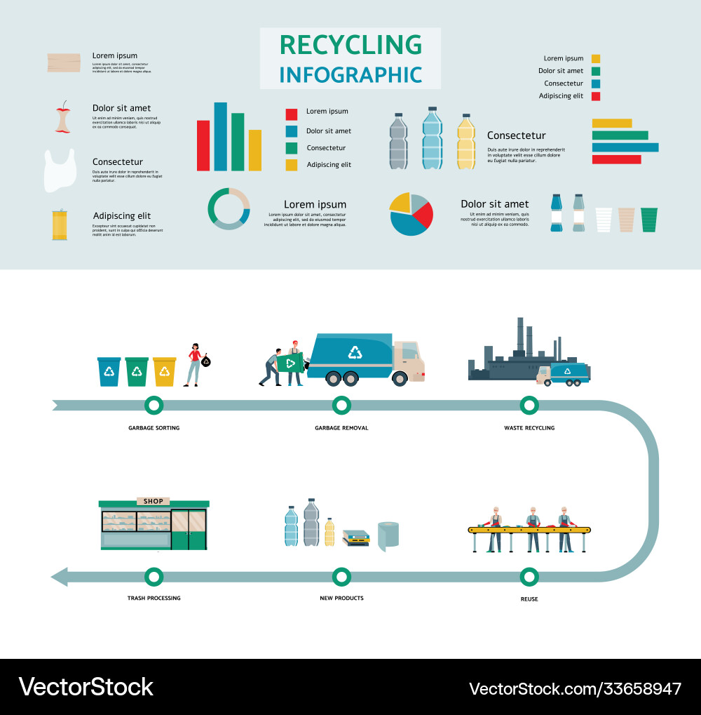 Concept flat technologies Royalty Free Vector Image