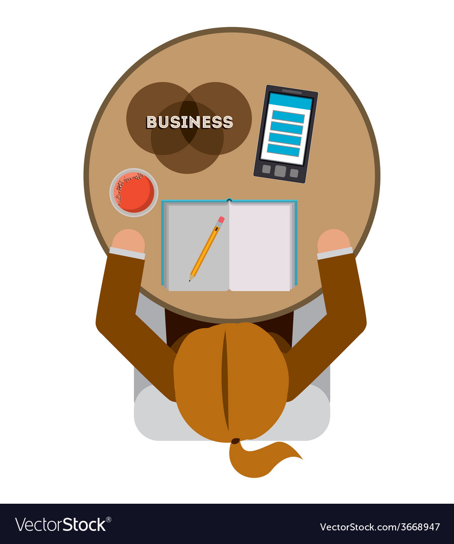 Work design Royalty Free Vector Image - VectorStock