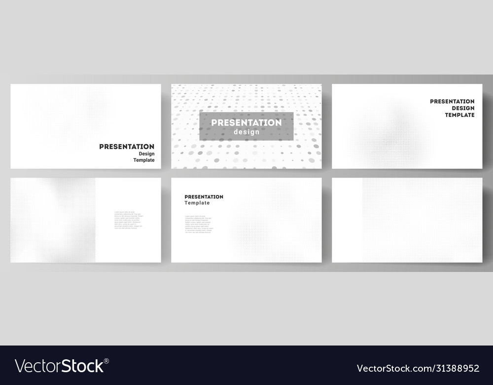 Layout presentation slides design Royalty Free Vector Image