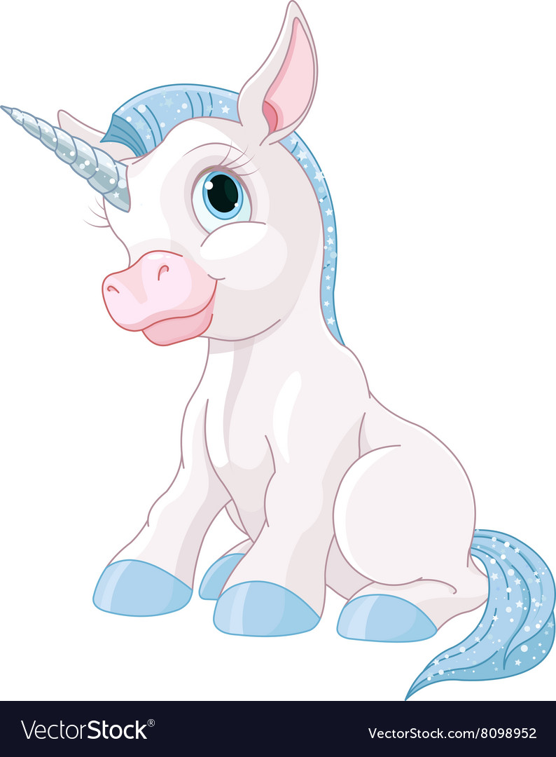 Magic unicorn Royalty Free Vector Image - VectorStock