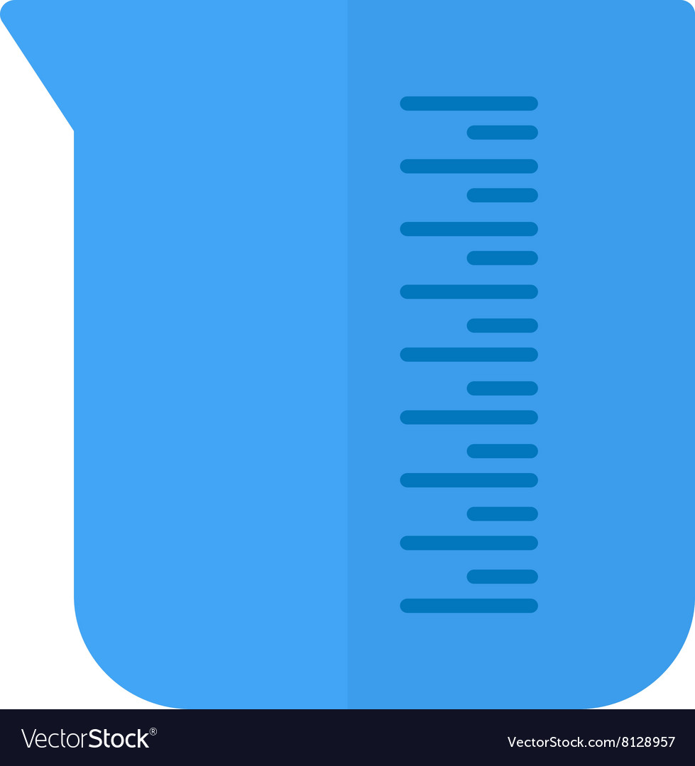 Beaker Royalty Free Vector Image - VectorStock